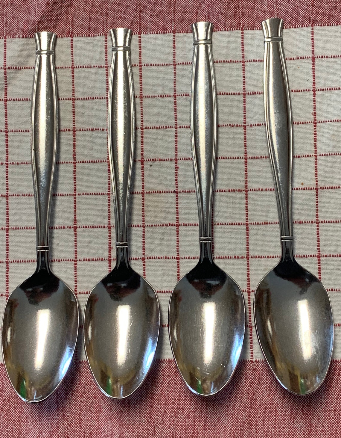 Set of 4 Oneida Ambiance Stainless Steel Tablespoons - Etsy
