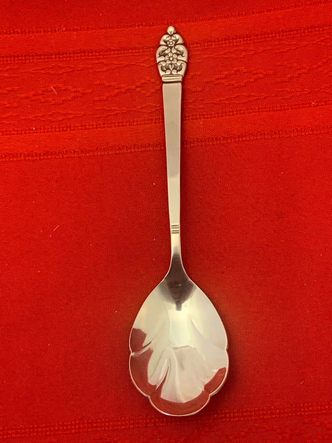 1 Oneidacraft Deluxe Oneida Nordic Crown Stainless Steel Sugar Spoon - Etsy