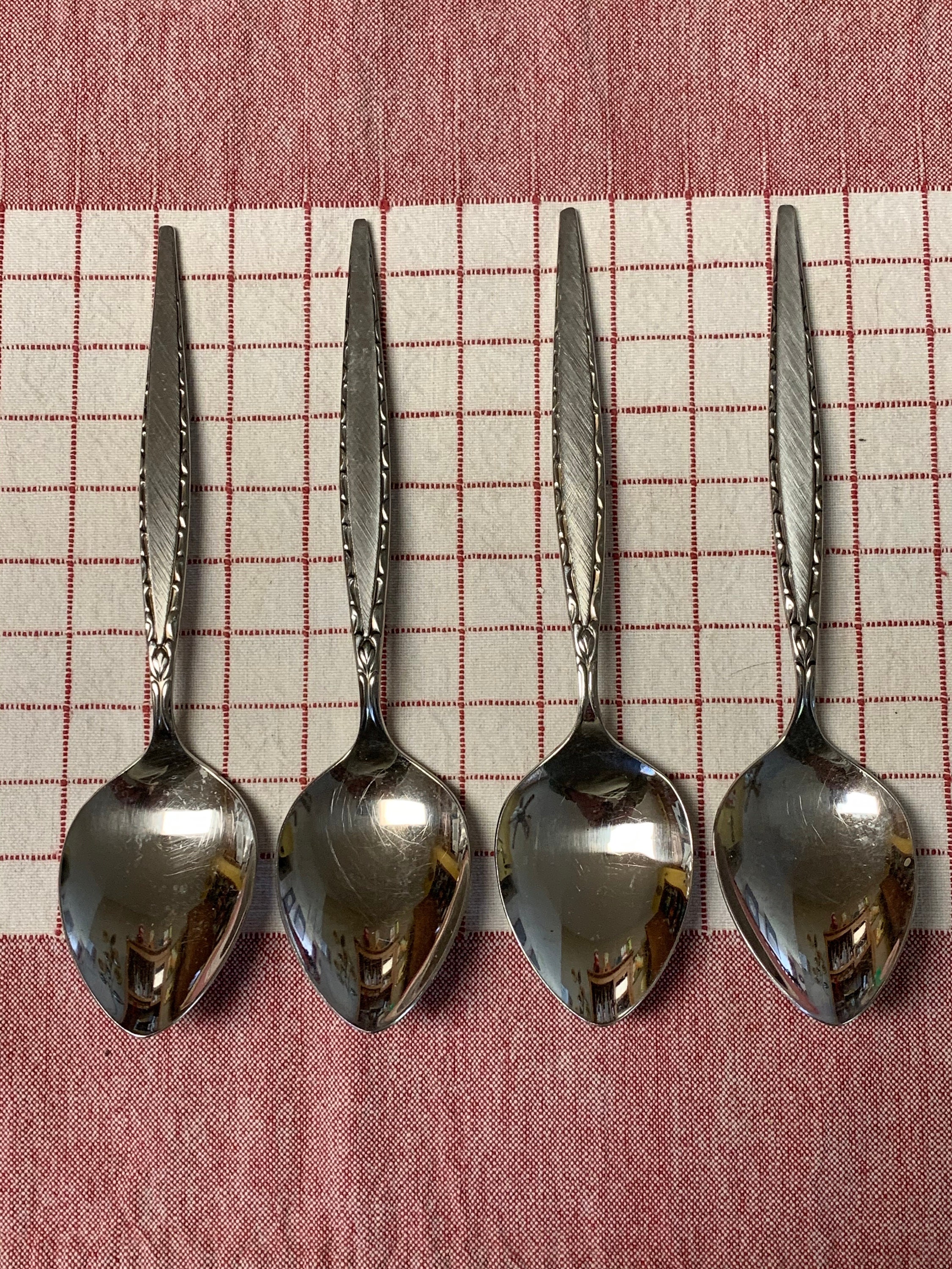 Set of 4 Oneida Community Stainless Steel Venetia Tablespoons % - Etsy