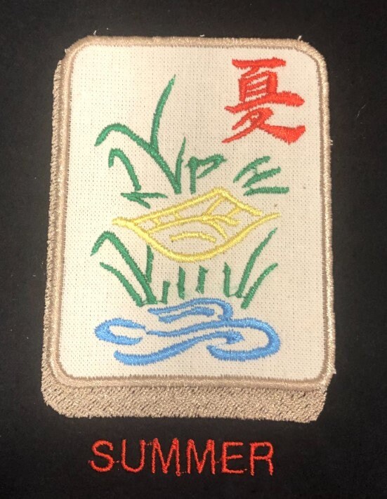 Mah Jongg Seasons Digitized Embroidery Design - Etsy