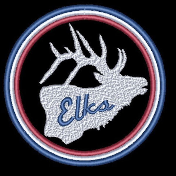 Elks Logo Embroidery - Etsy