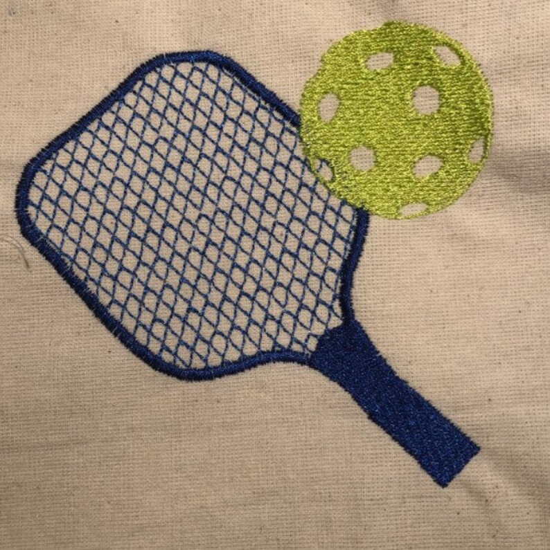 Pickleball 2022 Digitized Embroidery Design - Etsy Canada