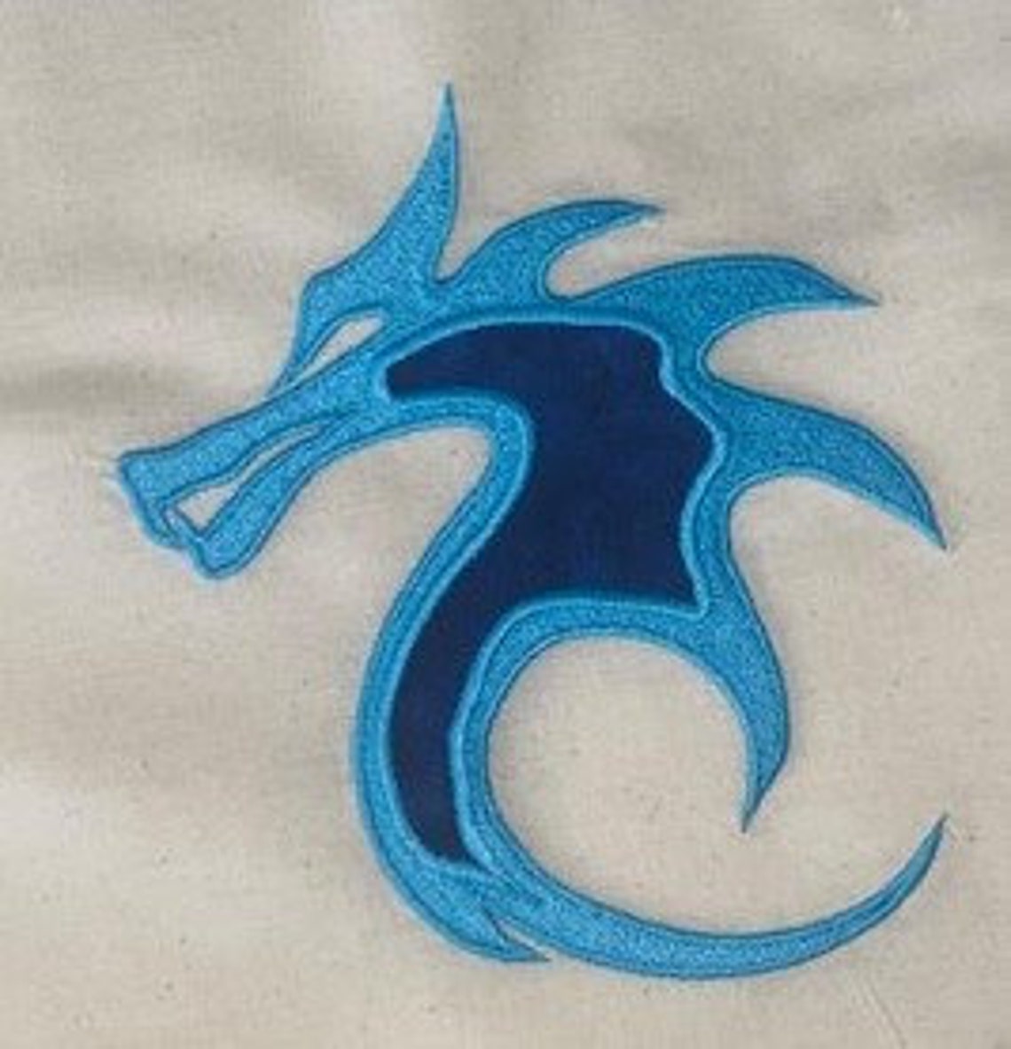 Dragon Applique Digitized Embroidery Design - Etsy