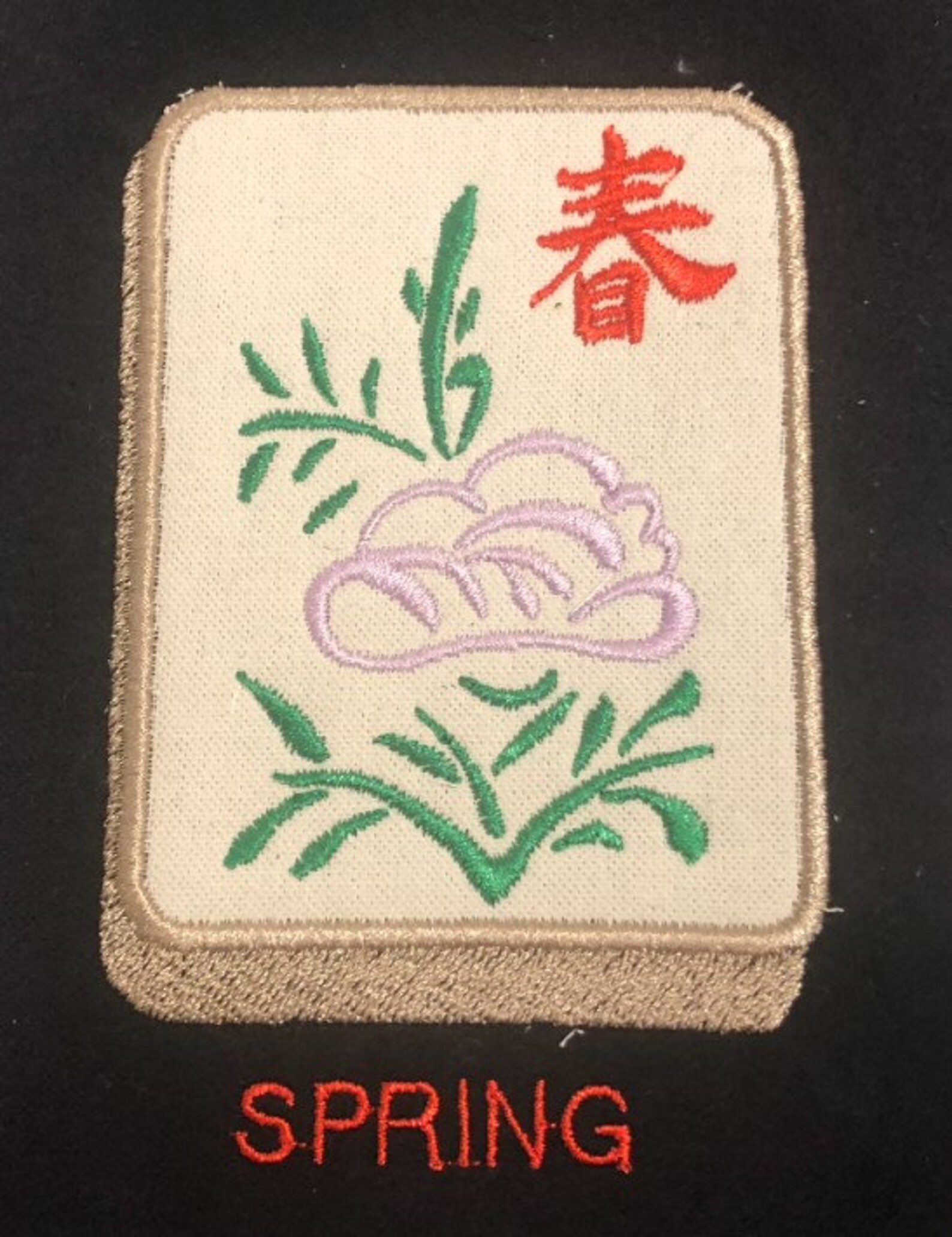 Mah Jongg Seasons Digitized Embroidery Design - Etsy