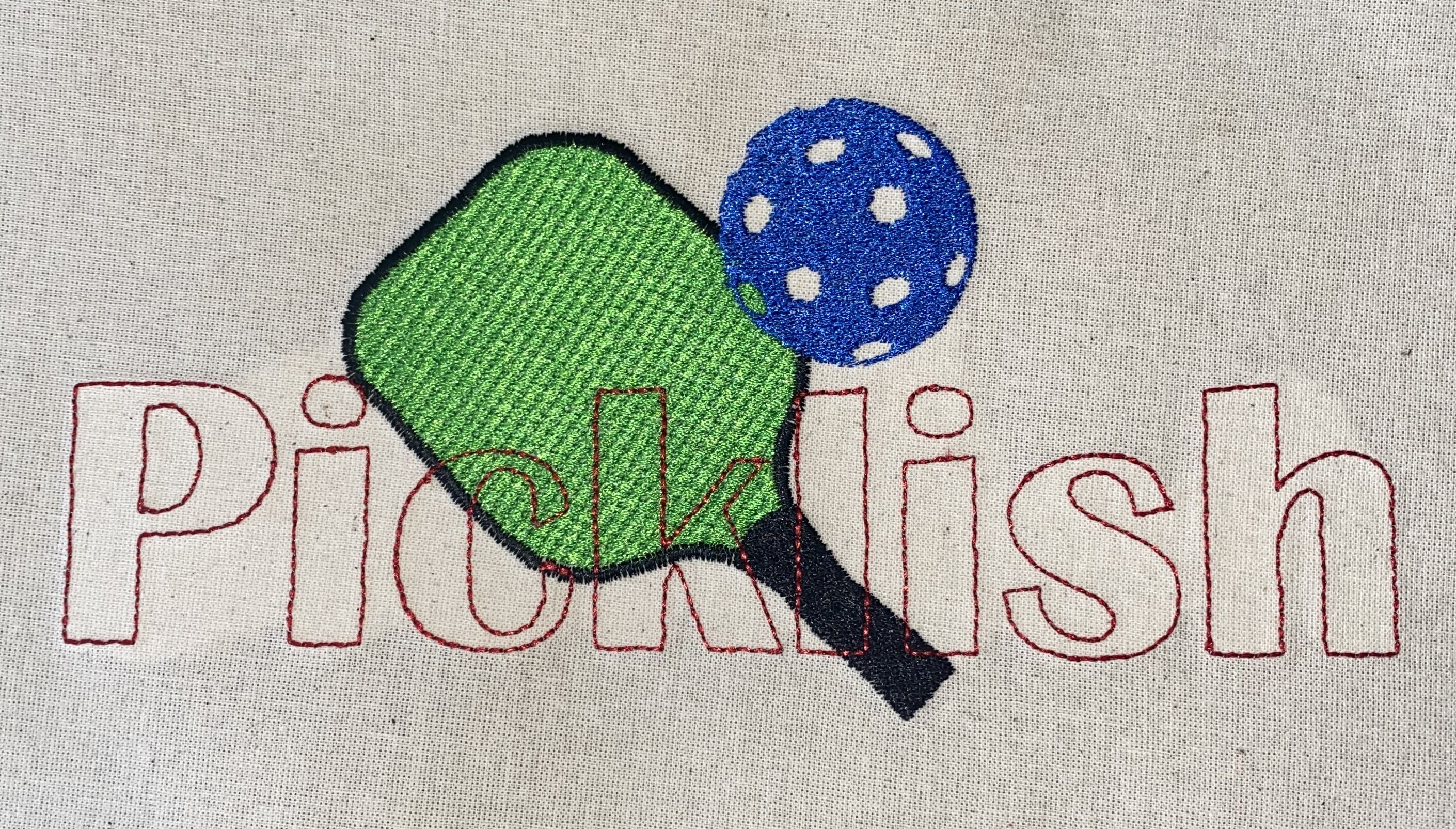 Pickle Ball 5 Designs for 2022 Digitized Embroidery Design - Etsy