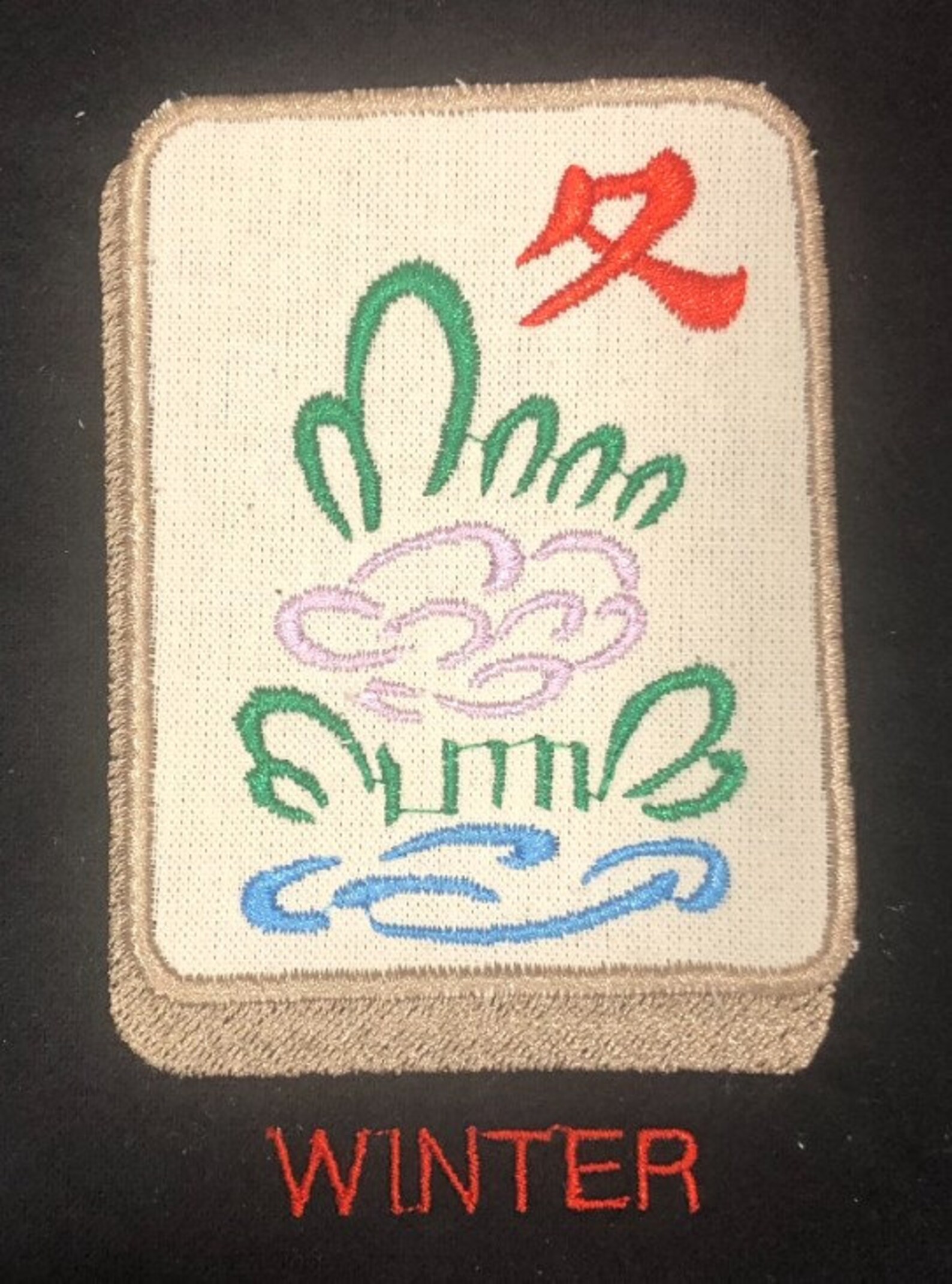 Mah Jongg Seasons Digitized Embroidery Design - Etsy