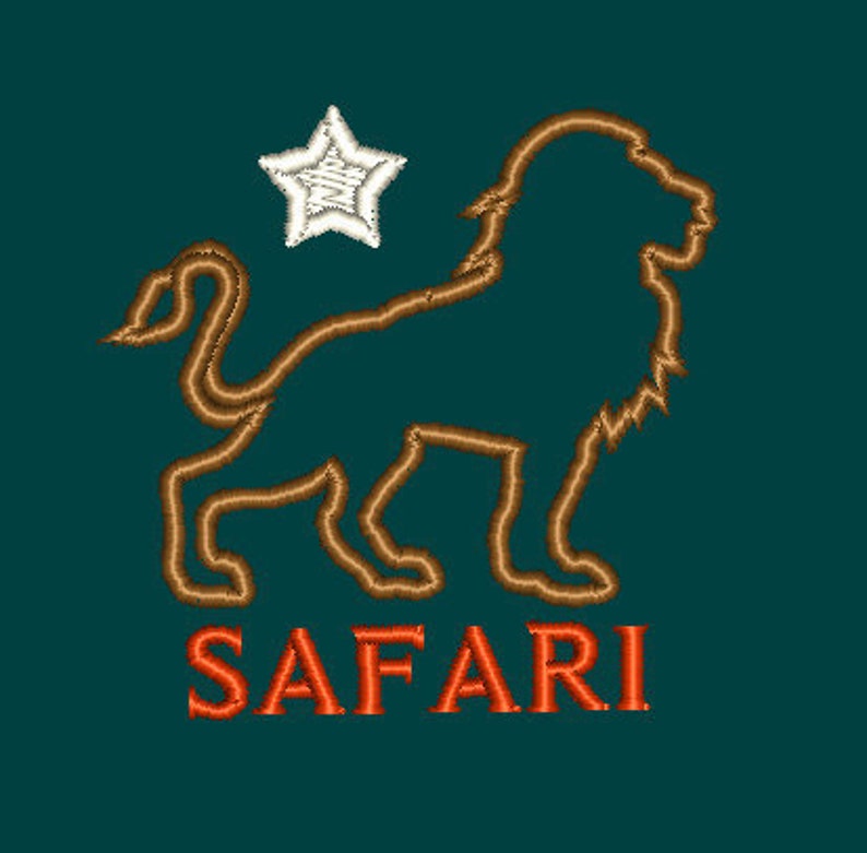 Safari Brand Digitized Embroidery Design - Etsy