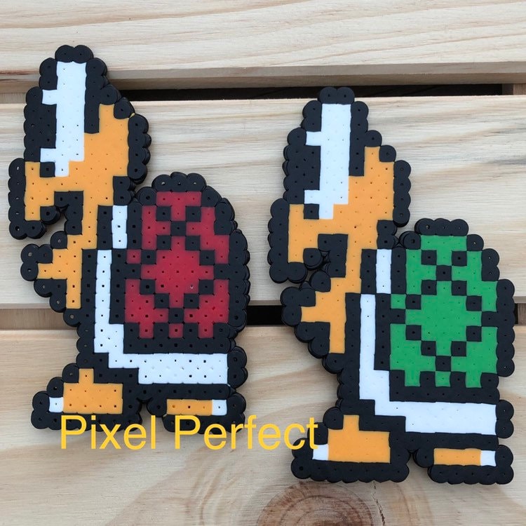 Old super mario bros pixel enemies koopa troopa - routebuilding
