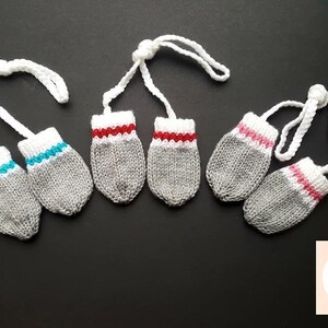 Baby Mittens Without Thumbs Sizes 0 6 Months Etsy UK