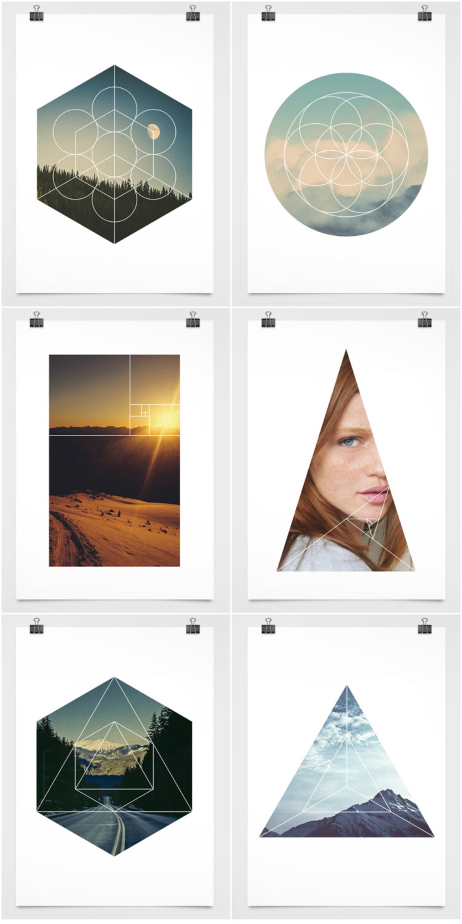 50 Geometric Items. PNG Resources. Digital Download. Art, Print, T ...