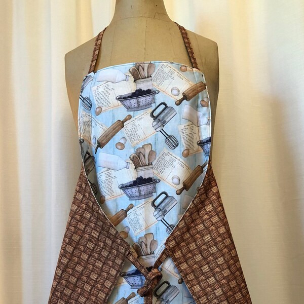 Reversible Christmas Apron - Etsy