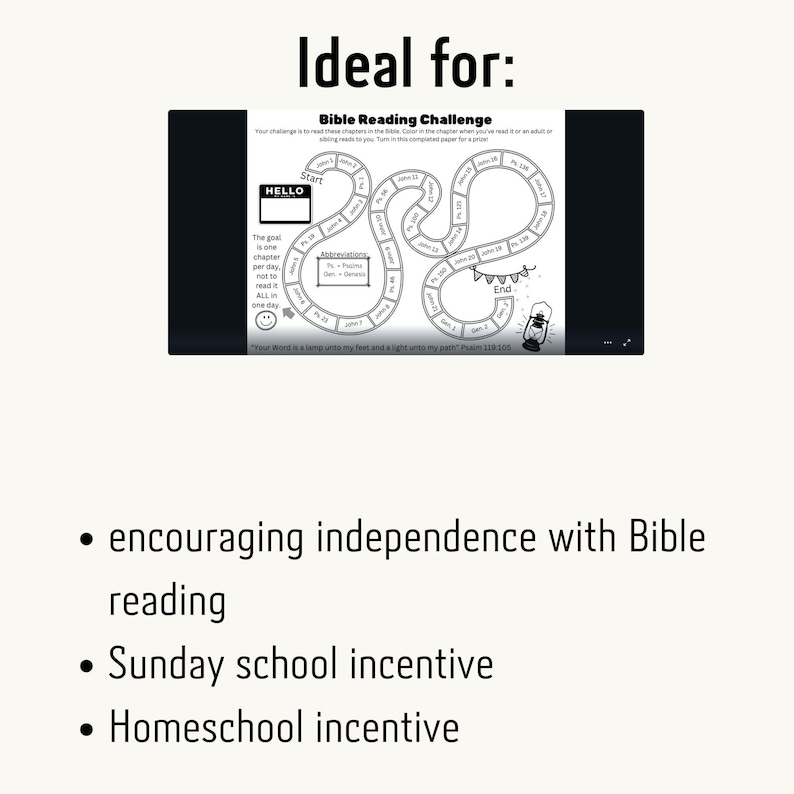 Bible Reading Challenge for Kids Editable Canva Template - Etsy