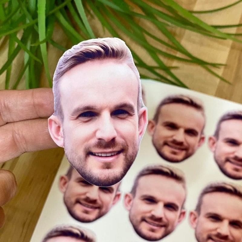 40 Birthday Face Sticker - Etsy