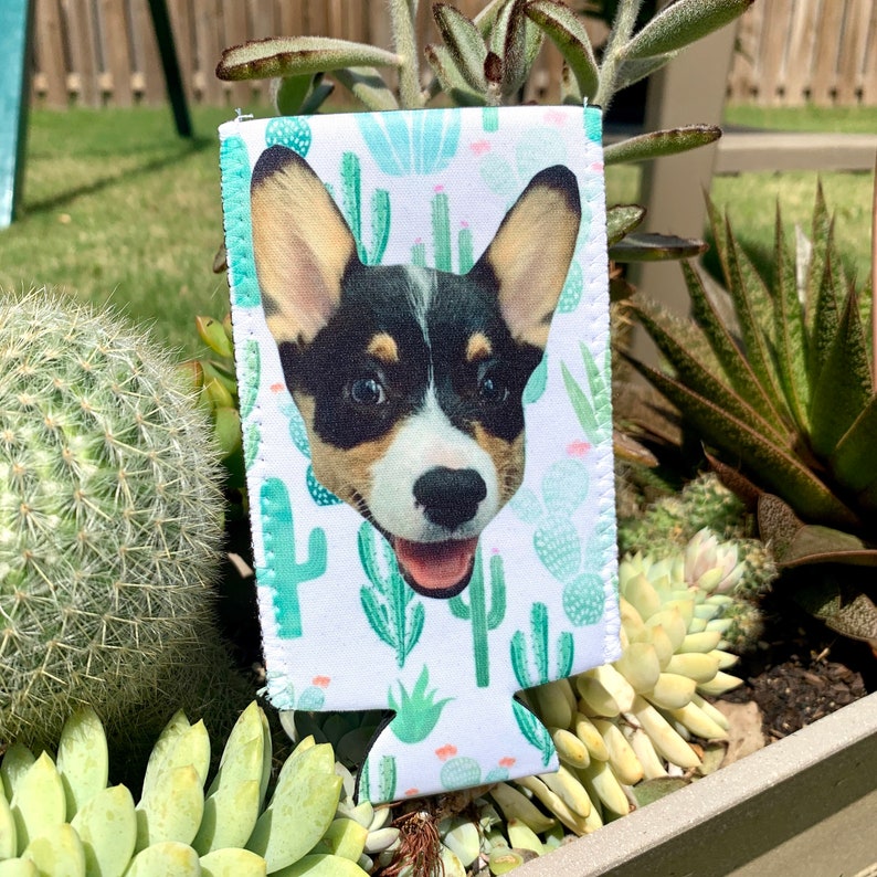 Custom Pet Gift Personalized Pet Can Cooler Slim Can Cooler | Etsy