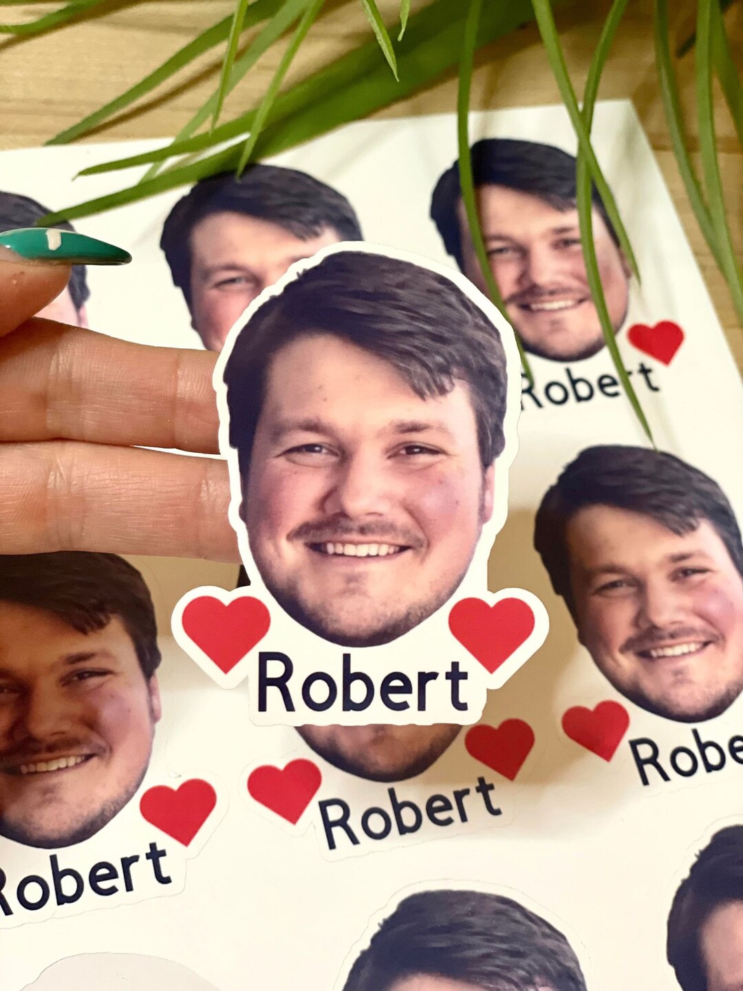 Custom Face Stickers, Personalized Stickers, Custom Party Favors ...