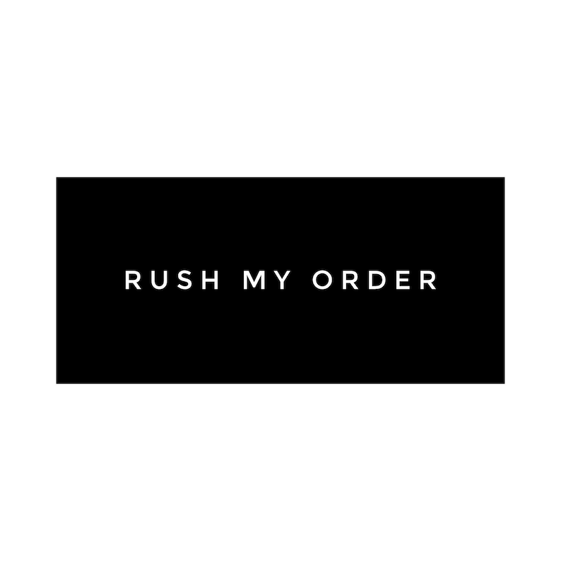 Rush My Order - Etsy