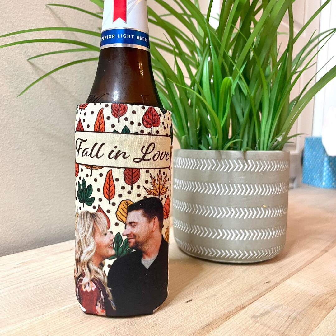 Personalized Can Cooler, Beer Hugger, Custom Picture Can Cooler, Slim ...