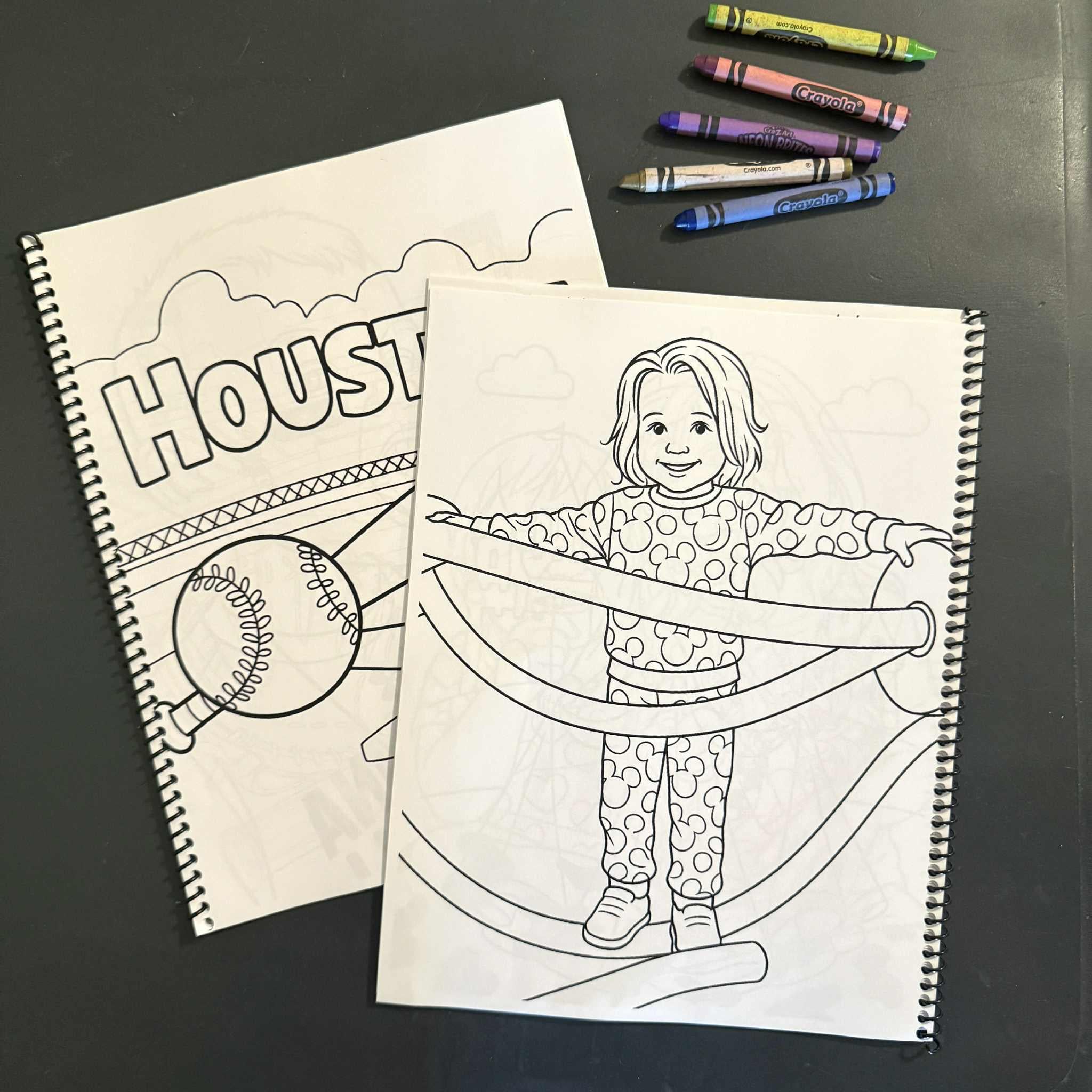 Custom Coloring Book With Your Photos, Personalized Coloring Book ...