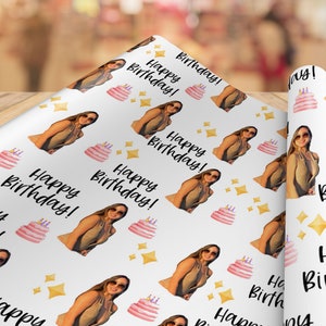 Custom Wrapping Paper With Name, Custom Birthday Wrapping Paper ...