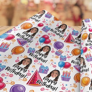 Custom Wrapping Paper With Name, Custom Birthday Wrapping Paper ...