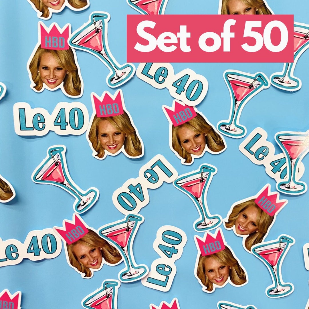 Custom Confetti, Face Confetti, Personalized Confetti, Table Scatter ...