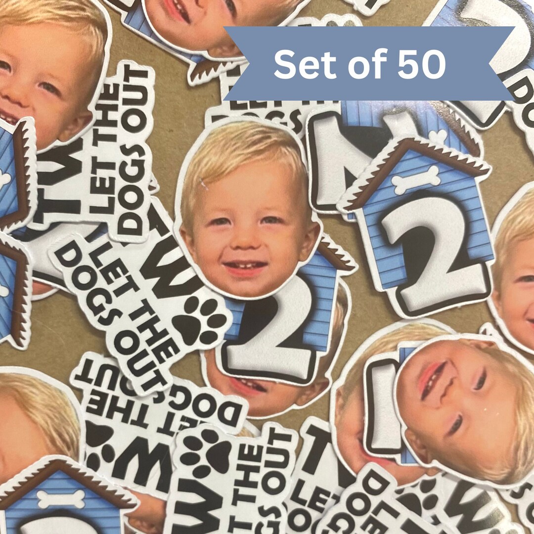 Face Confetti Birthday Decor, Personalized Photo Confetti, Kids ...