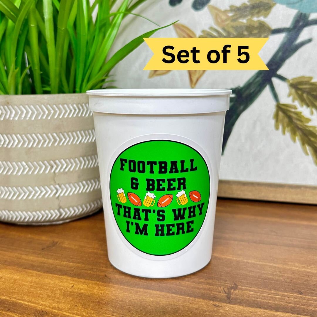 Personalized Tailgate Party Decor, the Big Game, Tailgate Party Favors ...