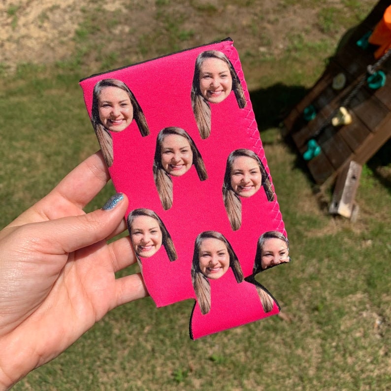 Custom Can Cooler Personalized Funny Photo Gifts for - Etsy