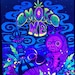Blacklight Reactive Poster of Smoke Me / UV Reactive Wall Decor ...