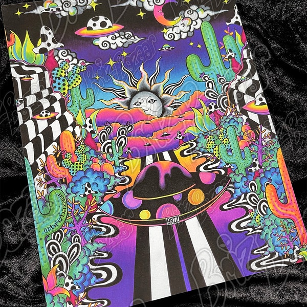 Trippy Art - Etsy