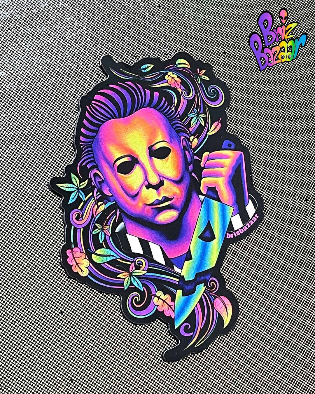 Magnet of Boogeybriz / Vinyl Magnet / Horror Magnet / Spooky Magnet ...