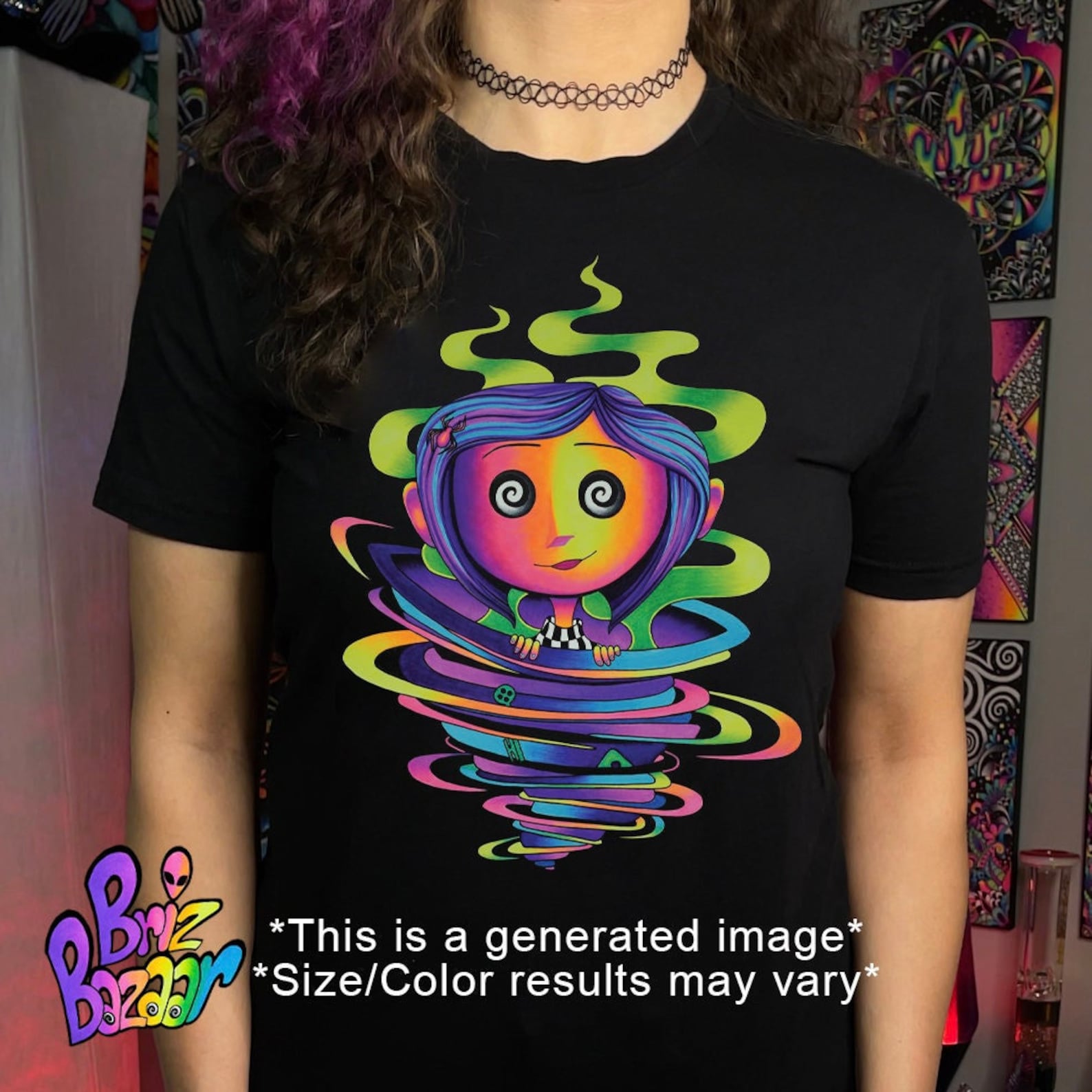 T Shirt of Trippy Portal / Trippy T Shirt / Trippy Streetwear - Etsy