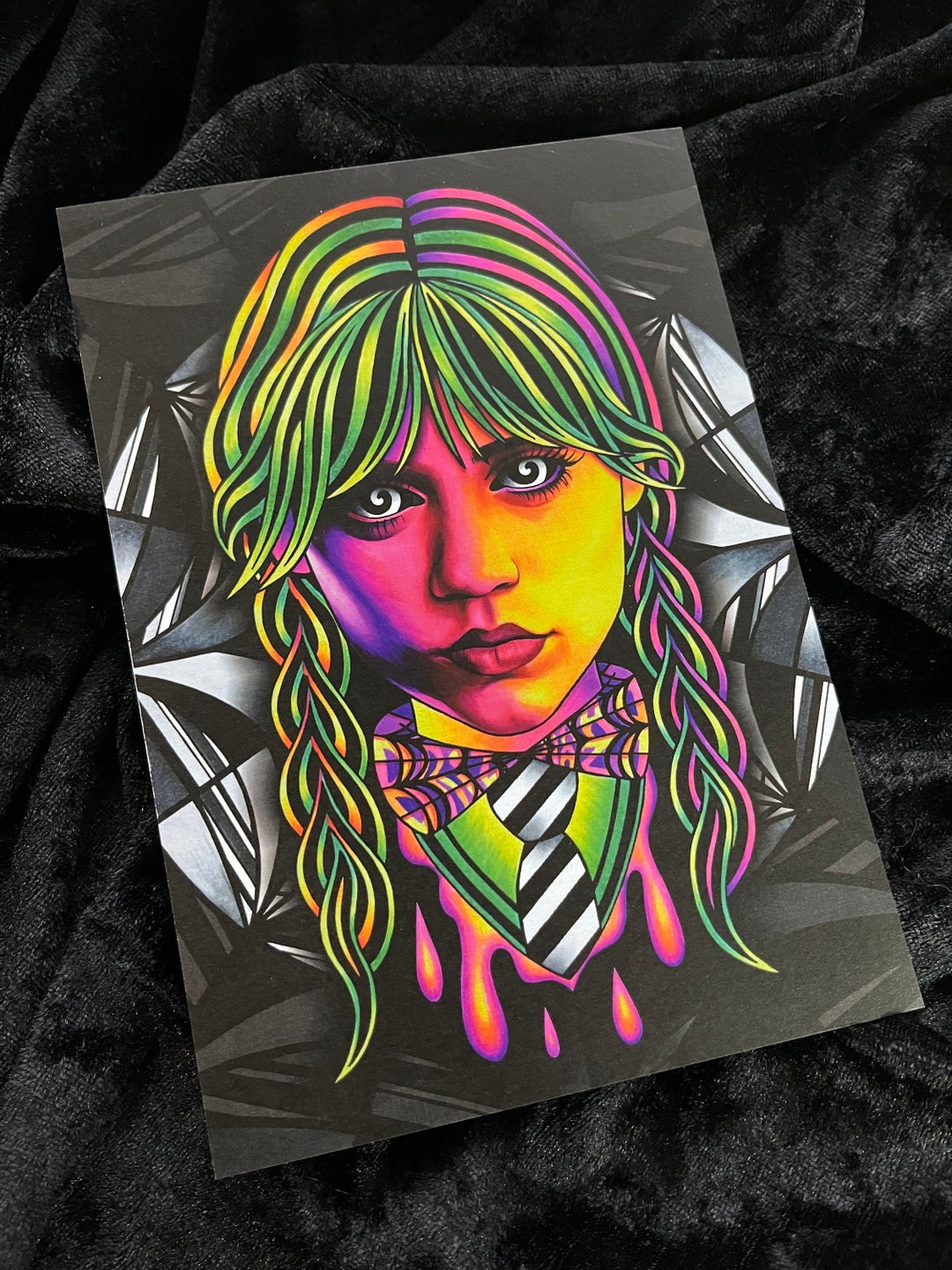 Art Print of Brizzday / Trippy Gothic Art Print / Horror Art - Etsy