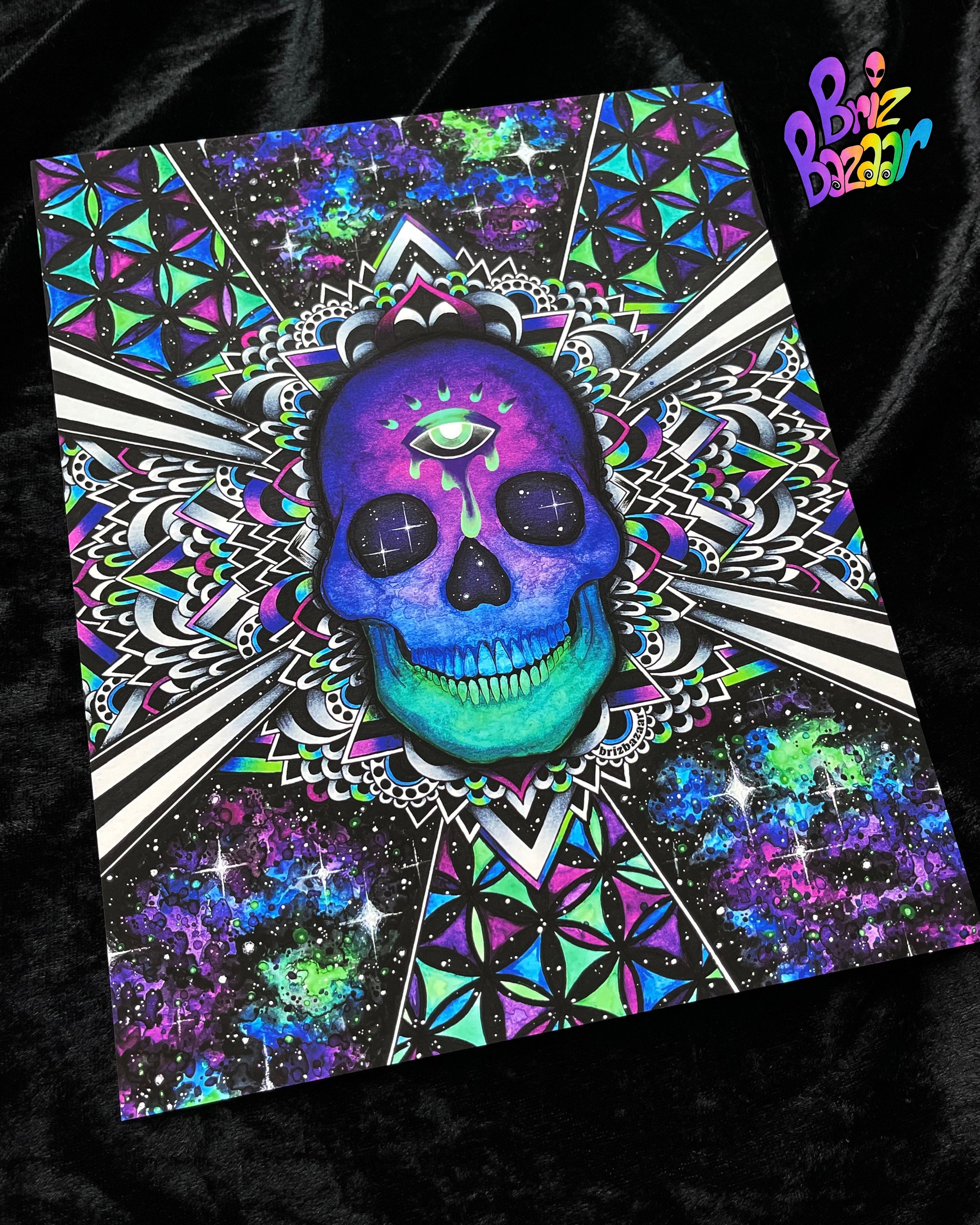 Trippy Third Eye Art