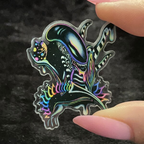 Alien Pin - Etsy