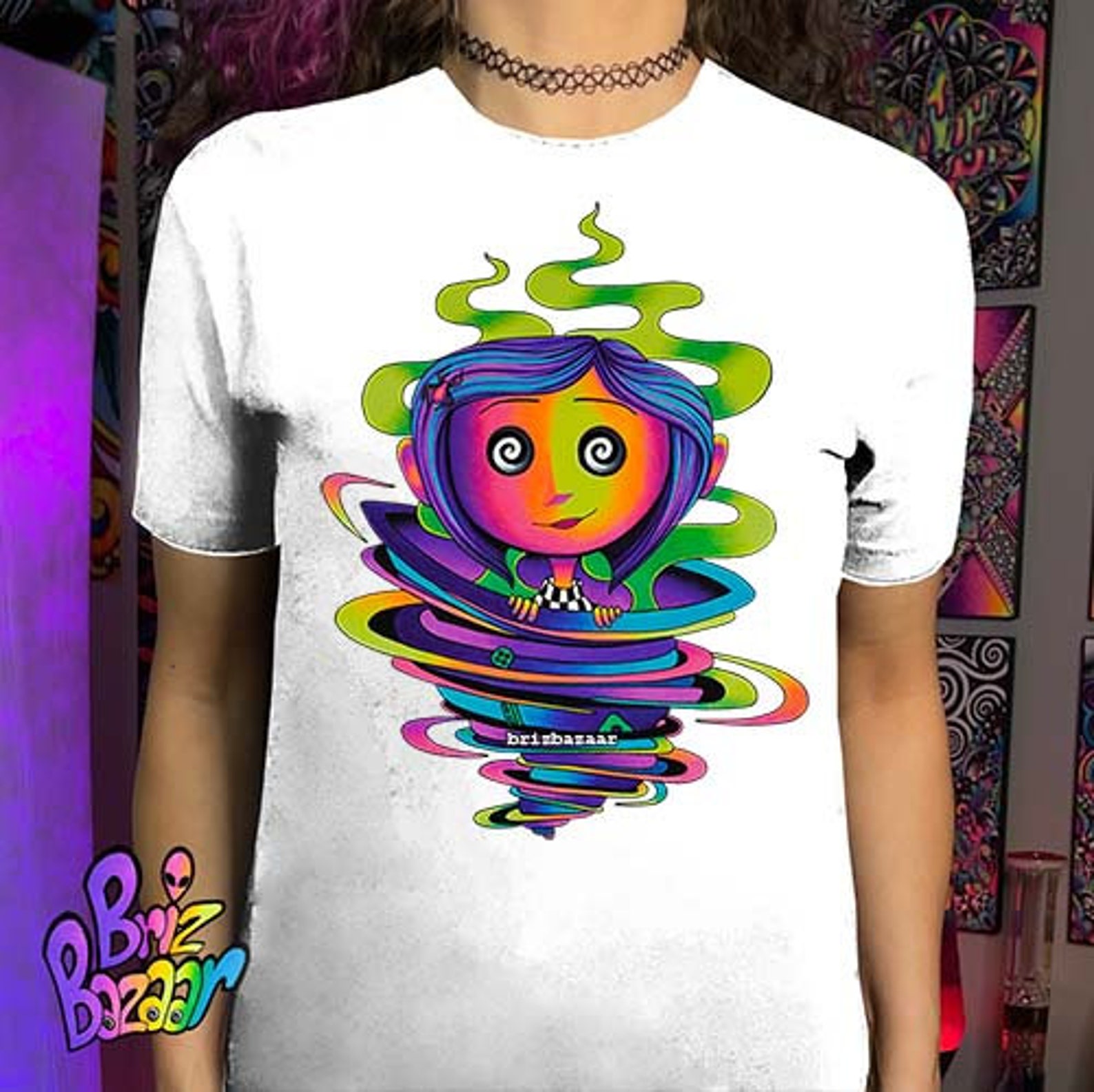 T Shirt of Trippy Portal / Trippy T Shirt / Trippy Streetwear - Etsy