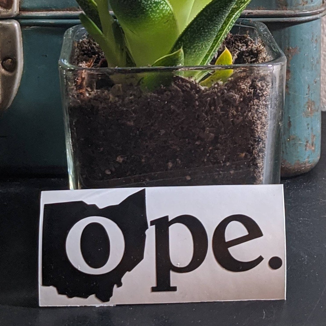 Ope Decal for Ohioans - Etsy