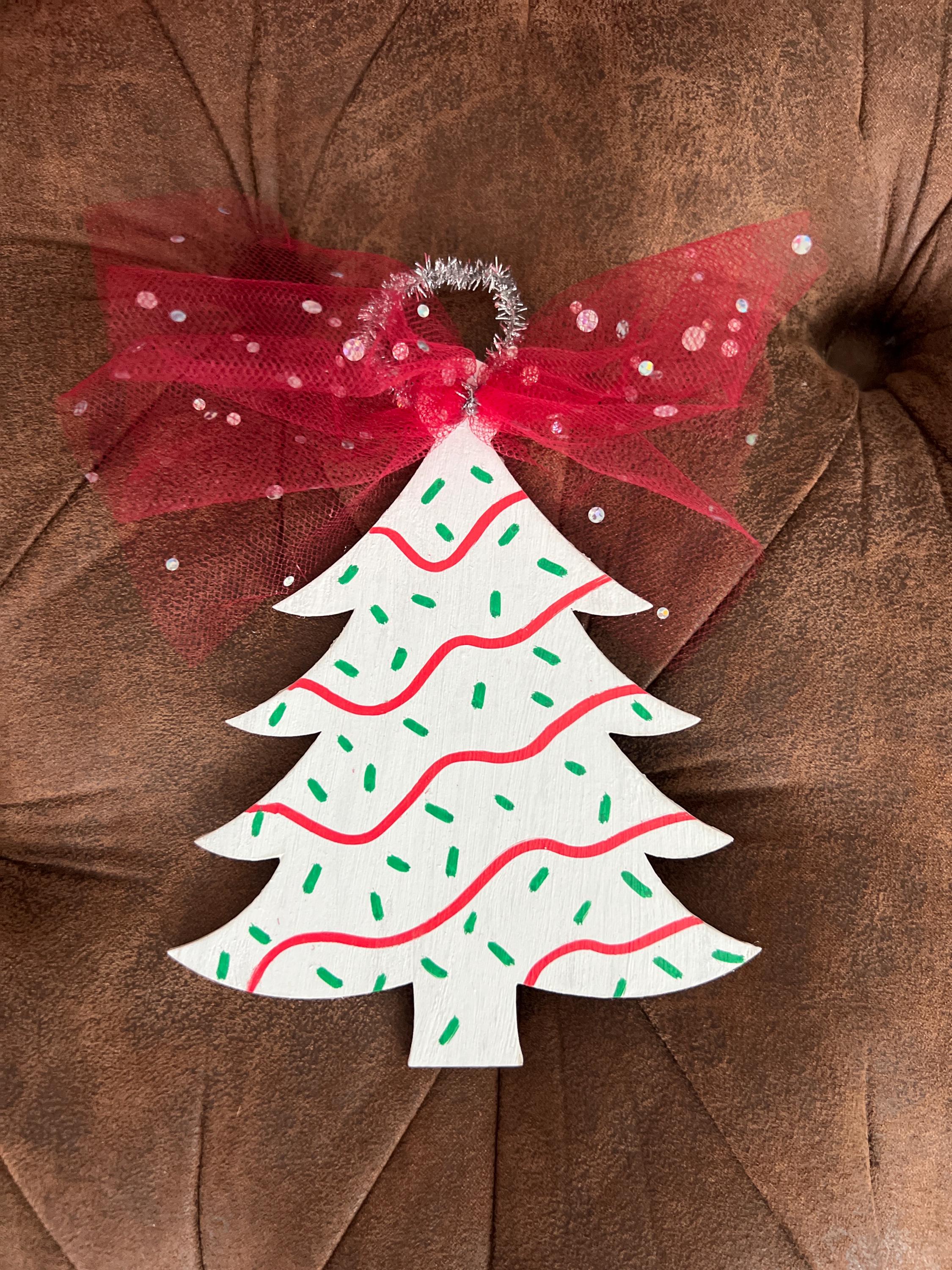 Christmas Handpainted Little Debbie Tree - Etsy
