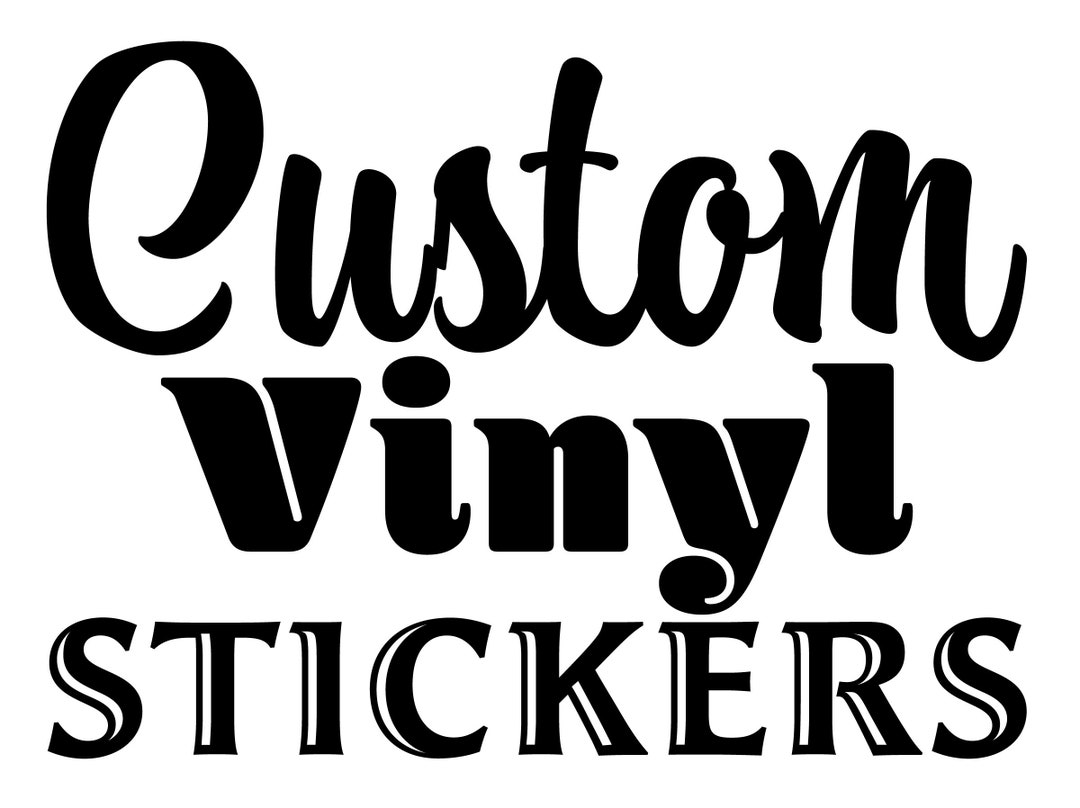 Your Words - CUSTOM Sticker - Vinyl Window Decal - the Black in the ...