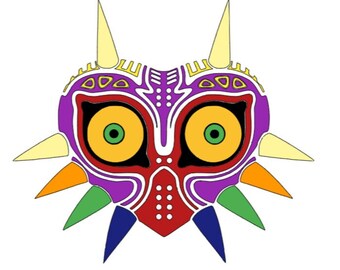 Legend of Zelda Sticker - Majora's Mask - Zelda Sticker - Master Sword ...