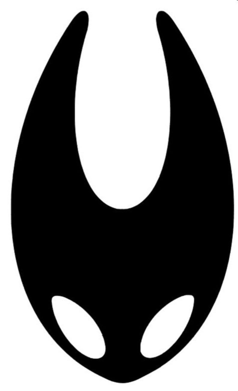 Hollow Knight Hornet Mask Vinyl Decal - Etsy
