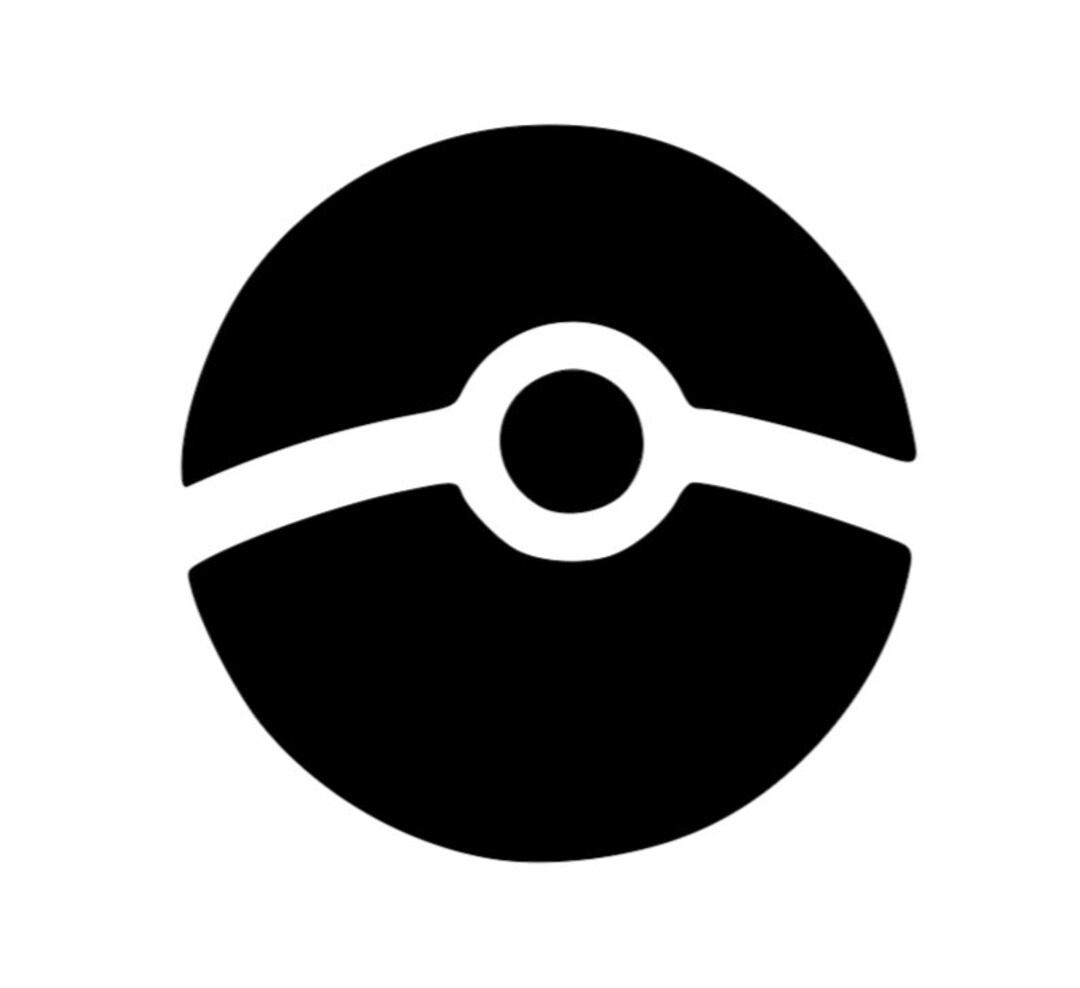 Pokeball Vinyl Decal - Etsy