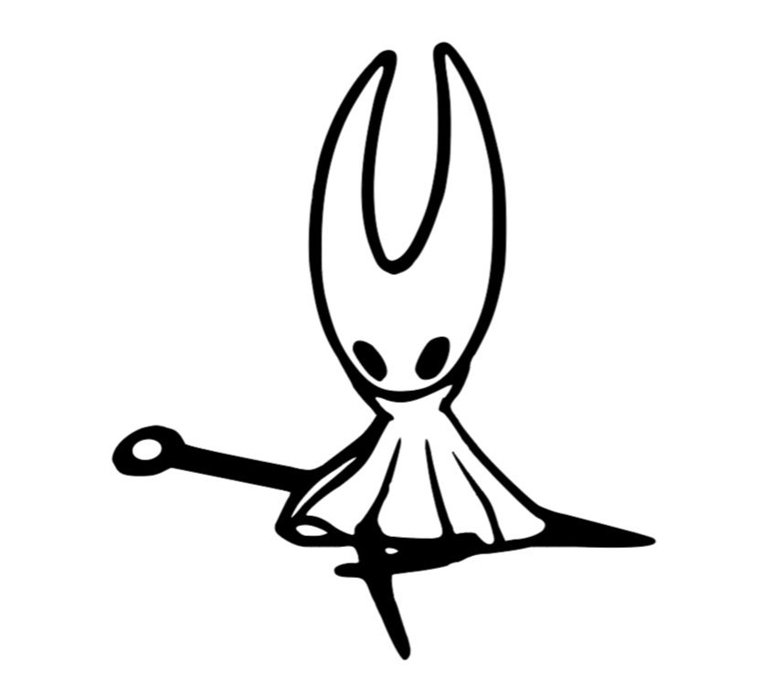 Hollow Knight Sitting Hornet Vinyl Decal - Etsy