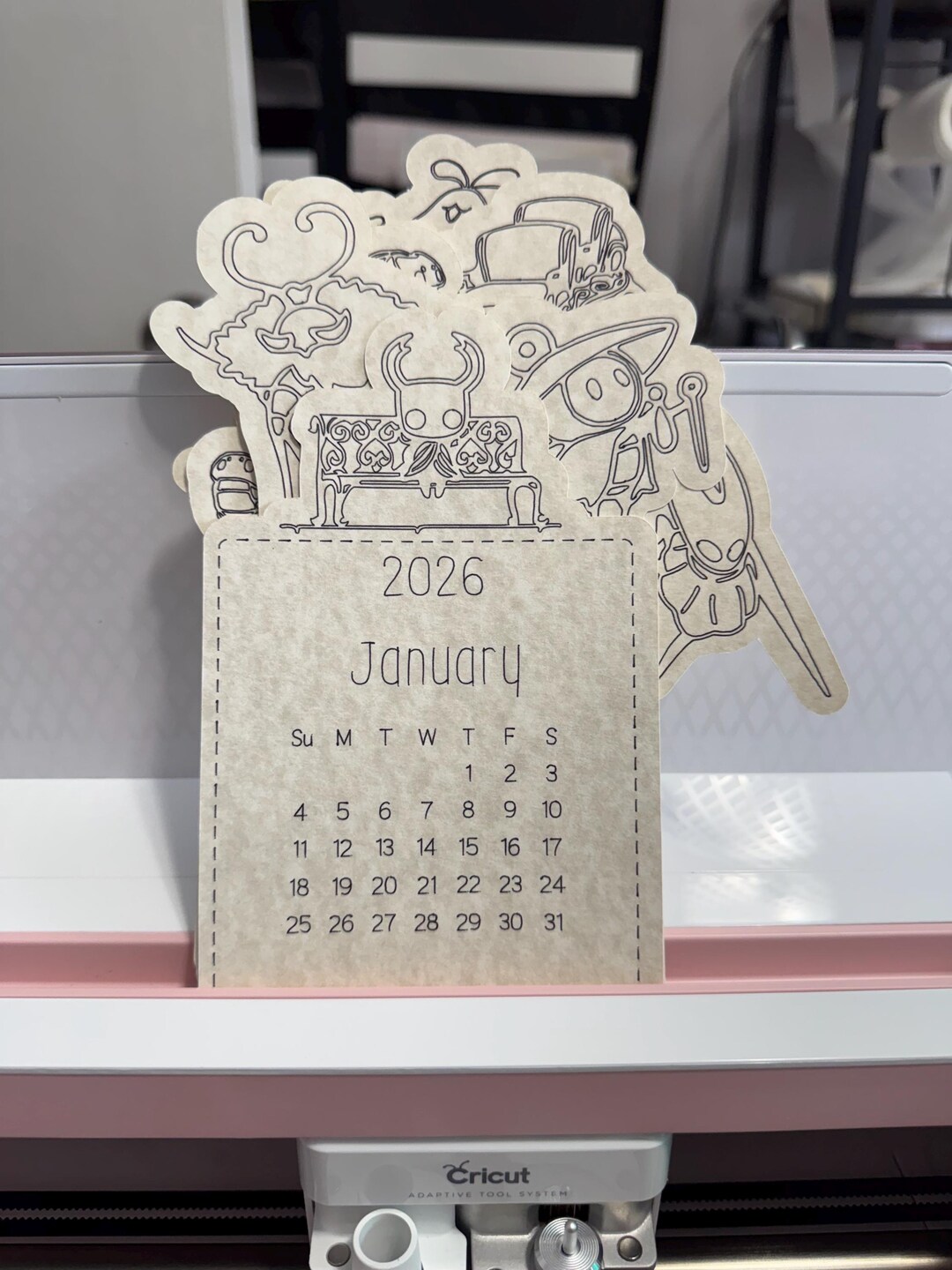 Hollow Knight Desk Calendar 2026 - Etsy