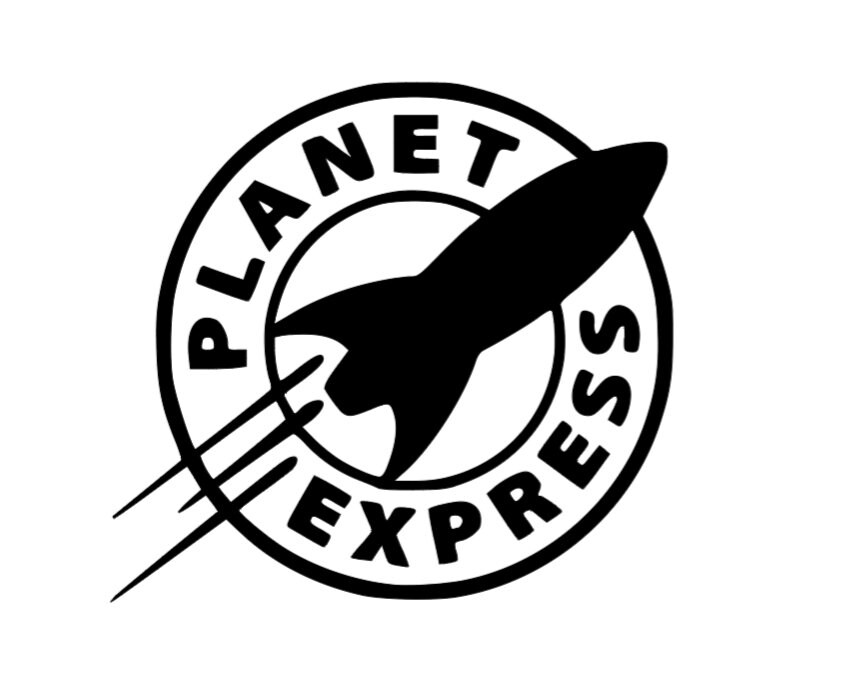 Planet Express Logo Vinyl Decal - Etsy