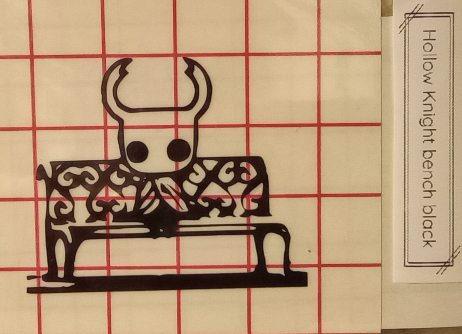 Hollow Knight Bench Vinyl Decal - Etsy