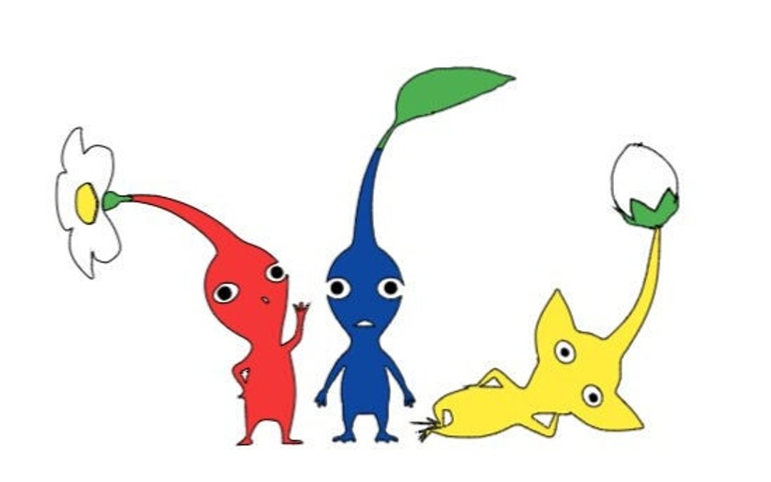 Pikmin Vinyl Decal - Etsy