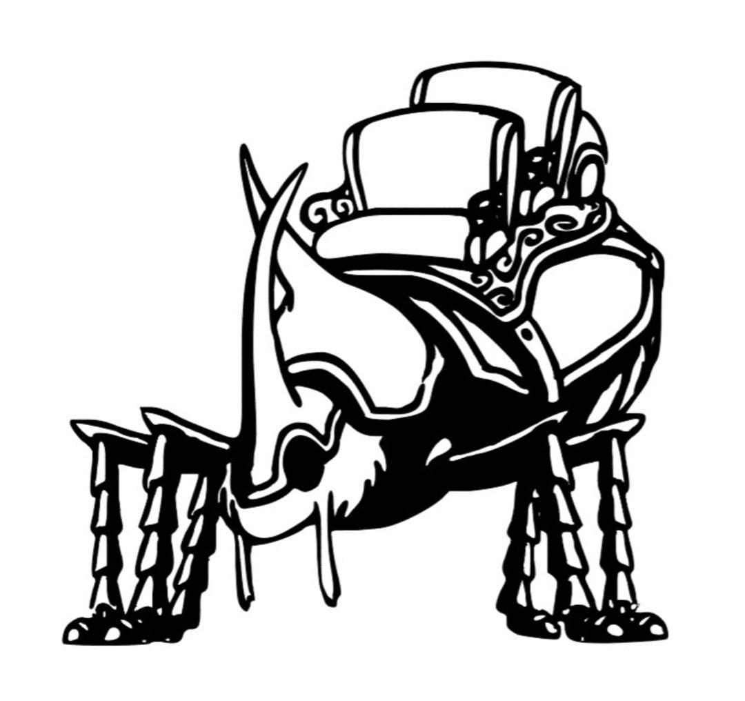 Hollow Knight Stag Vinyl Decal - Etsy