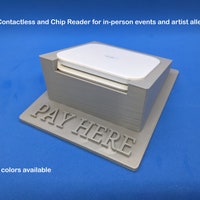 Square Reader and Business Card Holder • Customisable • Custom Dock ...