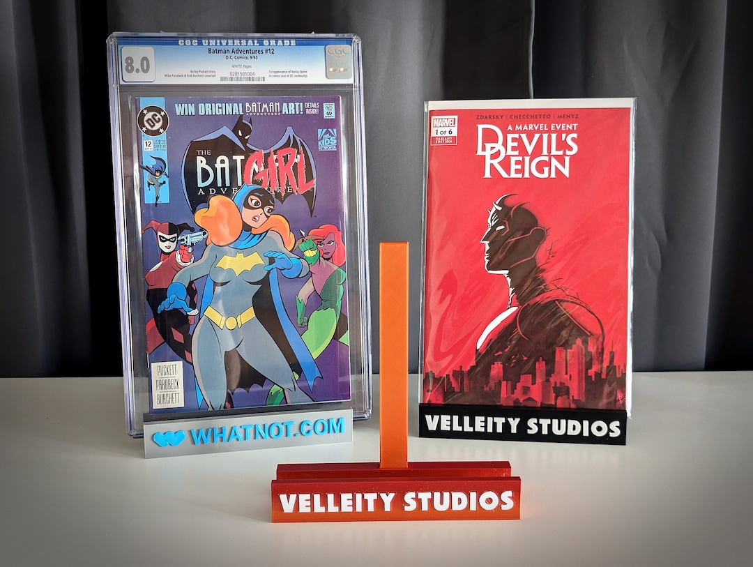 Portable Comic Book Display Stand for Graded & Raw Books Artist Alley ...